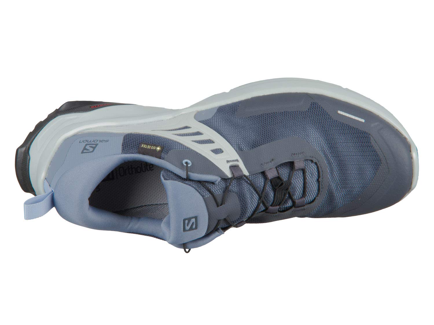 Salomon X Raise Gore-TEX Hiking Shoes for Men, Grape Leaf/Black/Black, 11