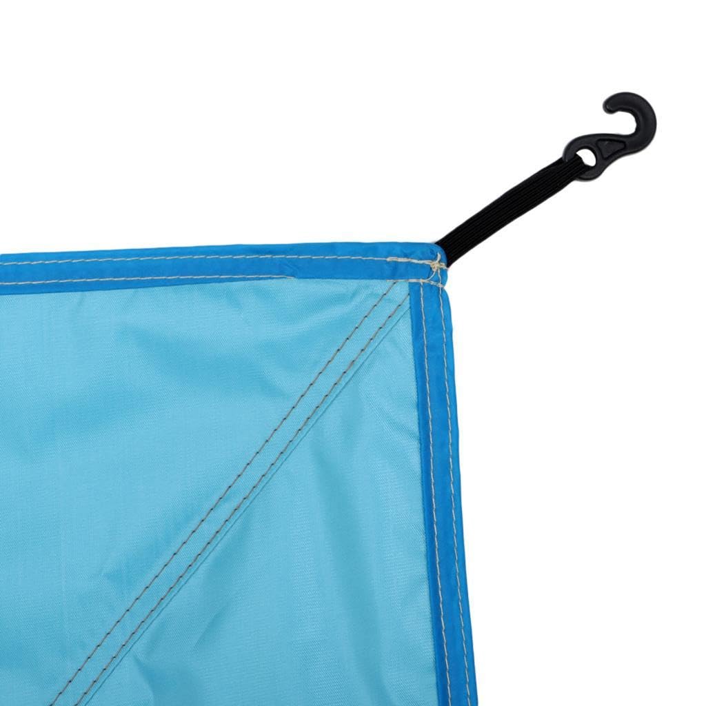 Tongina Ultralight Tarp Hiking Camping Tents Replacement Sunscreen, Blue