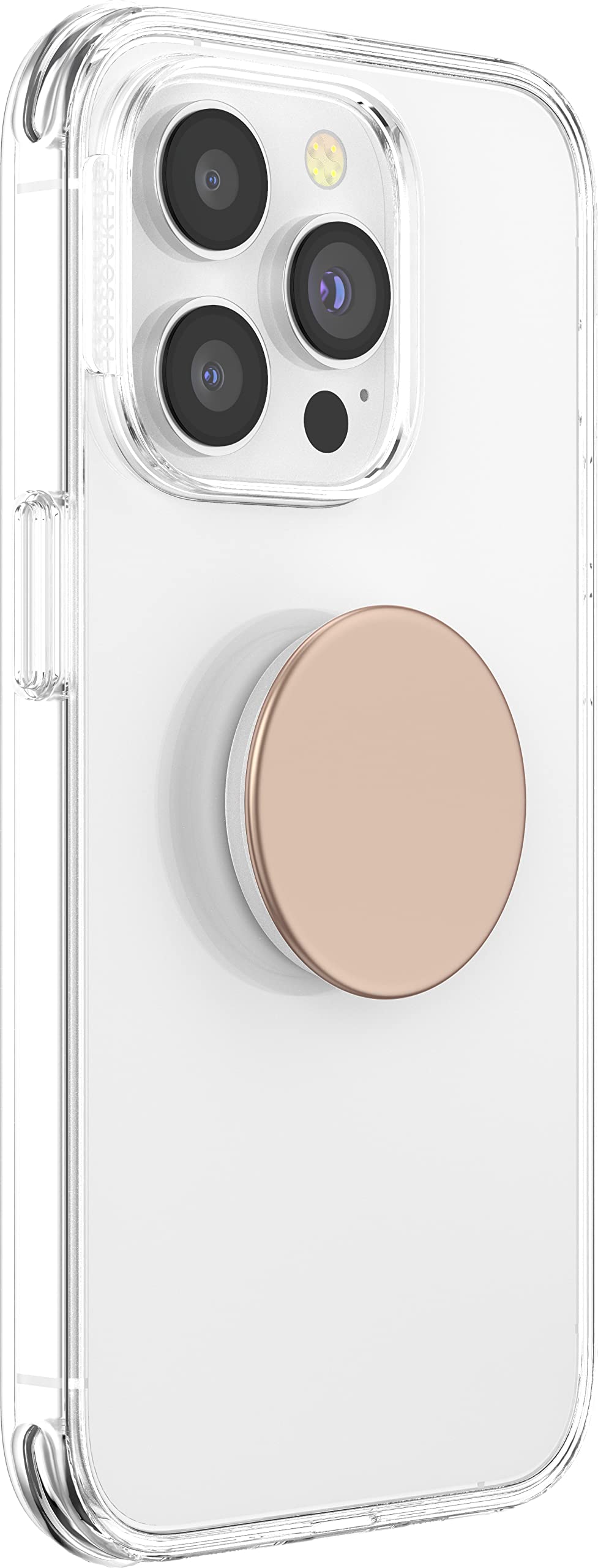 PopSockets Phone Grip with Expanding Kickstand, Solid PopGrip - Rose Gold