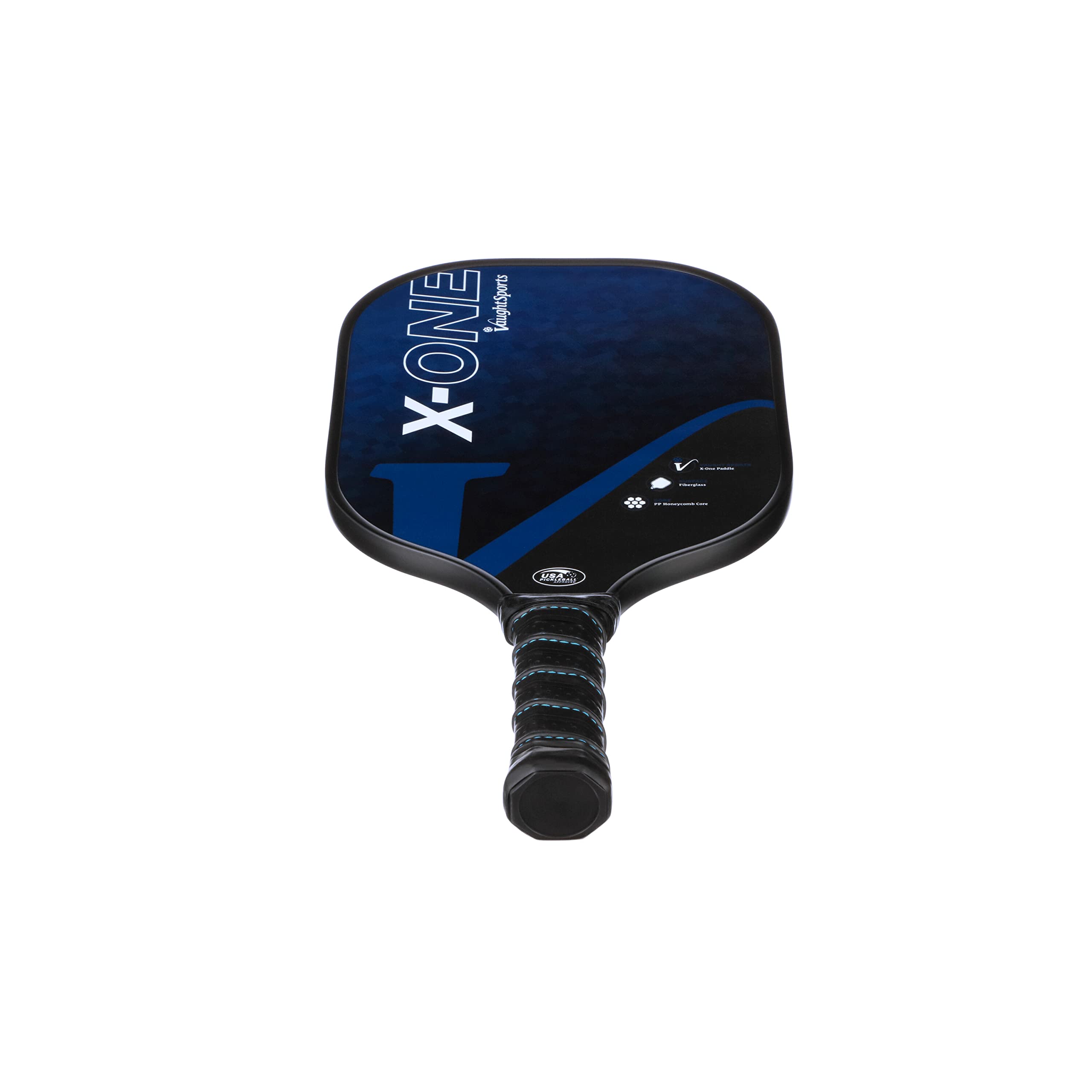 Vaught Sports X-One Pickleball Paddle - Dark Blue / 4 1/4