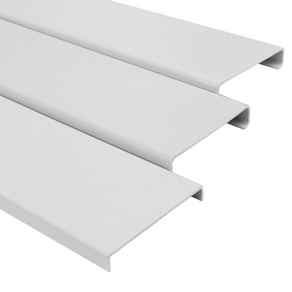 Portable AC Window Kit for Vertical Window, Air Conditioner Window Slide Kit Plate Adjustable Length MAX 190cm AC Vent Kit Fit for Exhaust Hose with 5.1 or 5.9 Diameter (3# 3pcs Slide Kit Plate MAX