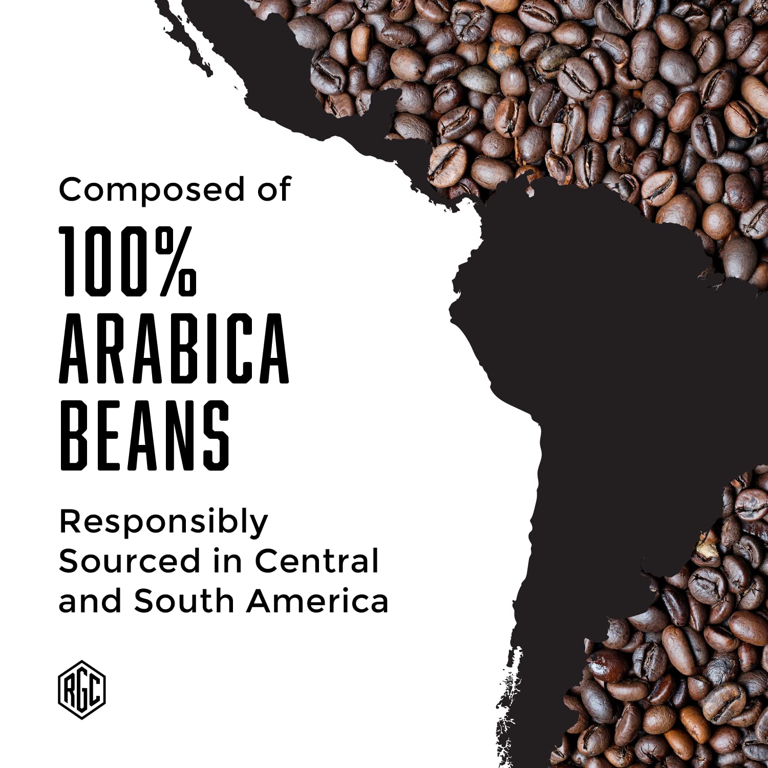 Real Good Coffee Company - Whole Bean Coffee - Extra Dark French Roast Coffee Beans - 2 Pound Bag - 100% Whole Arabica Beans - Grind at Home, Brew How You Like