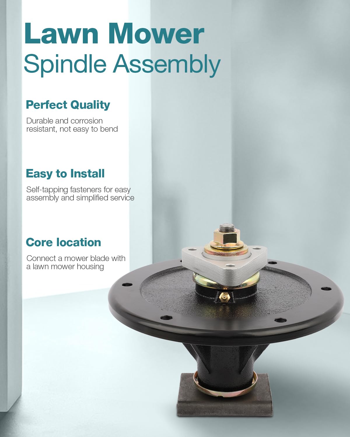 SCITOO NEW Mower Spindle Spindle Assembly Replacement for 107-8504 Zero Turn Mower Spindle Assembly Toro Z Master Z400 Z500 GrandStand; for Stens 285-881 of 2 pcs