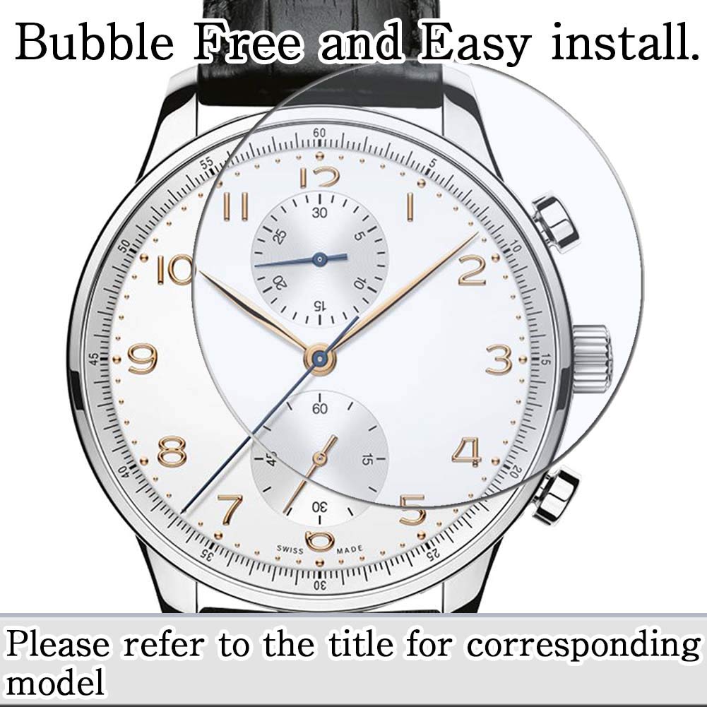 Puccy 3 Pack Screen Protector Film, compatible with YAMAZEN CHRONOWEAR QSW-01H TPU Guard ( Not Tempered Glass Protectors ) (new version)