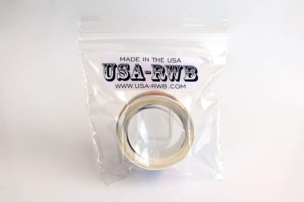 Proudly Made in The USA Oval Adhesive Labels, Embossed Foil Seals, USA Stickers - 1,000pcs