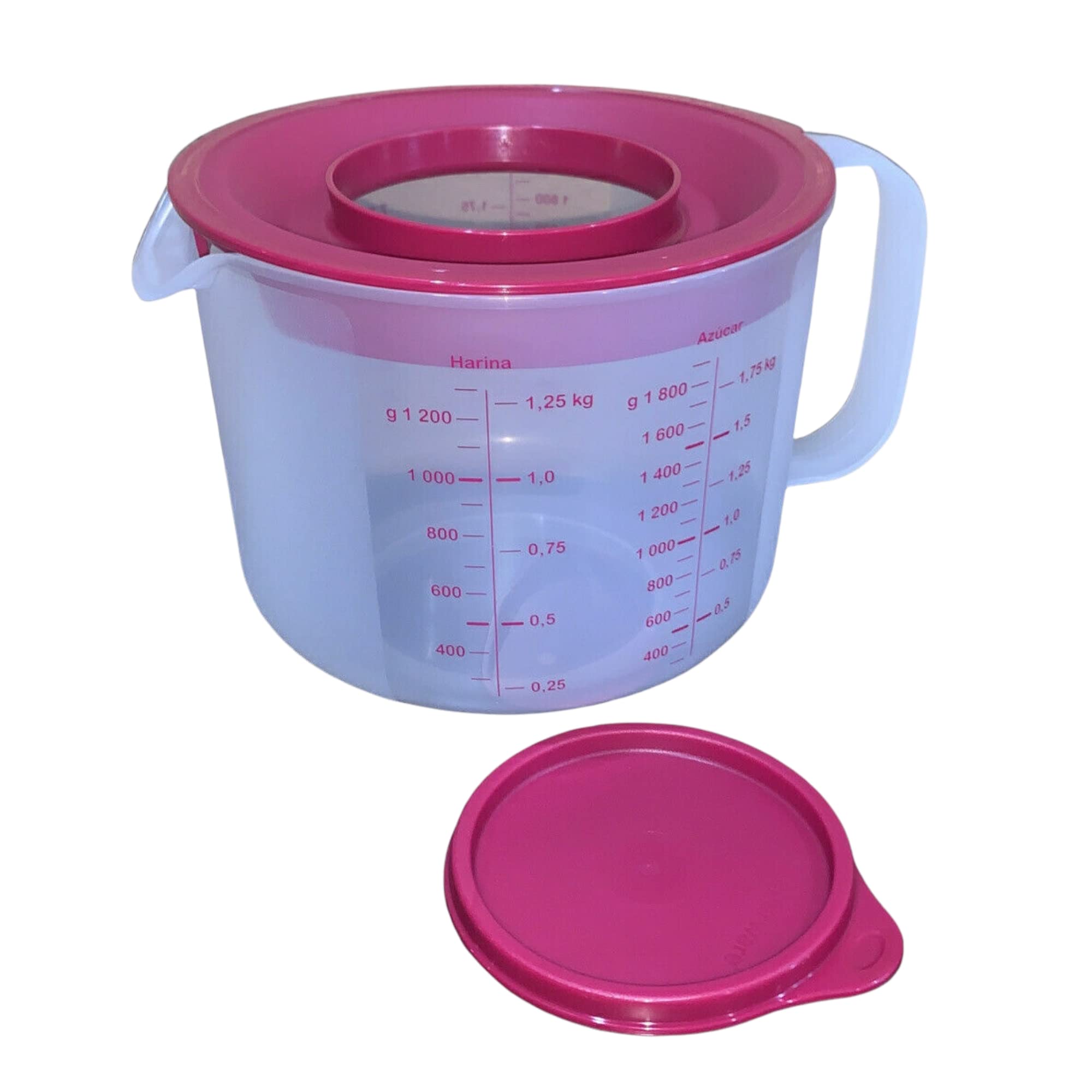 Tupperware 8 cup Mix & Pour & Store - Measurements in Spanish Vineyard