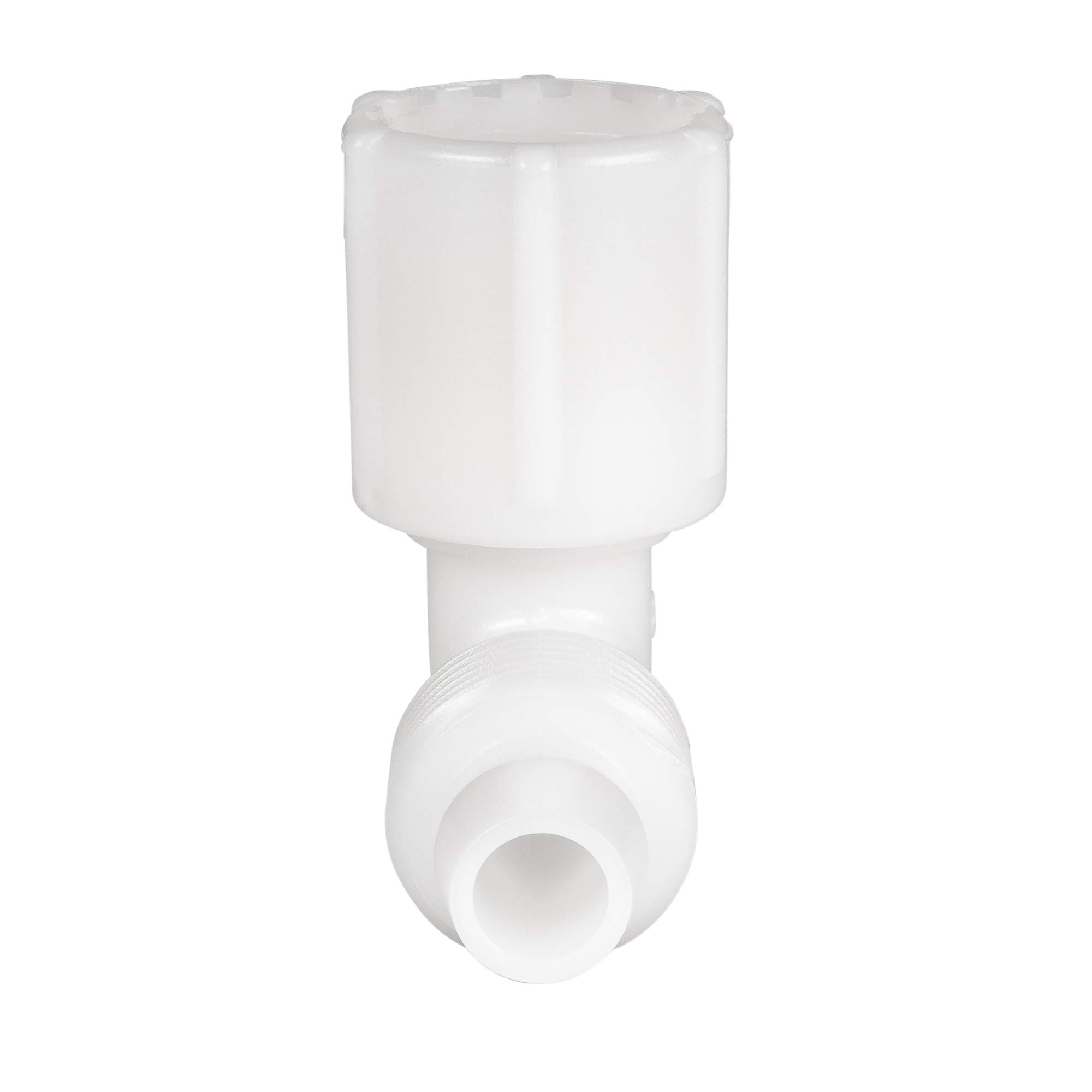 RecPro RV Plumbing Hardware | 06816 | 1/2" Compression to Swivel Faucet Elbow Adapter | 90-Degree Fitting | Pex Pipe/Tubing Fittings (2 Fittings)