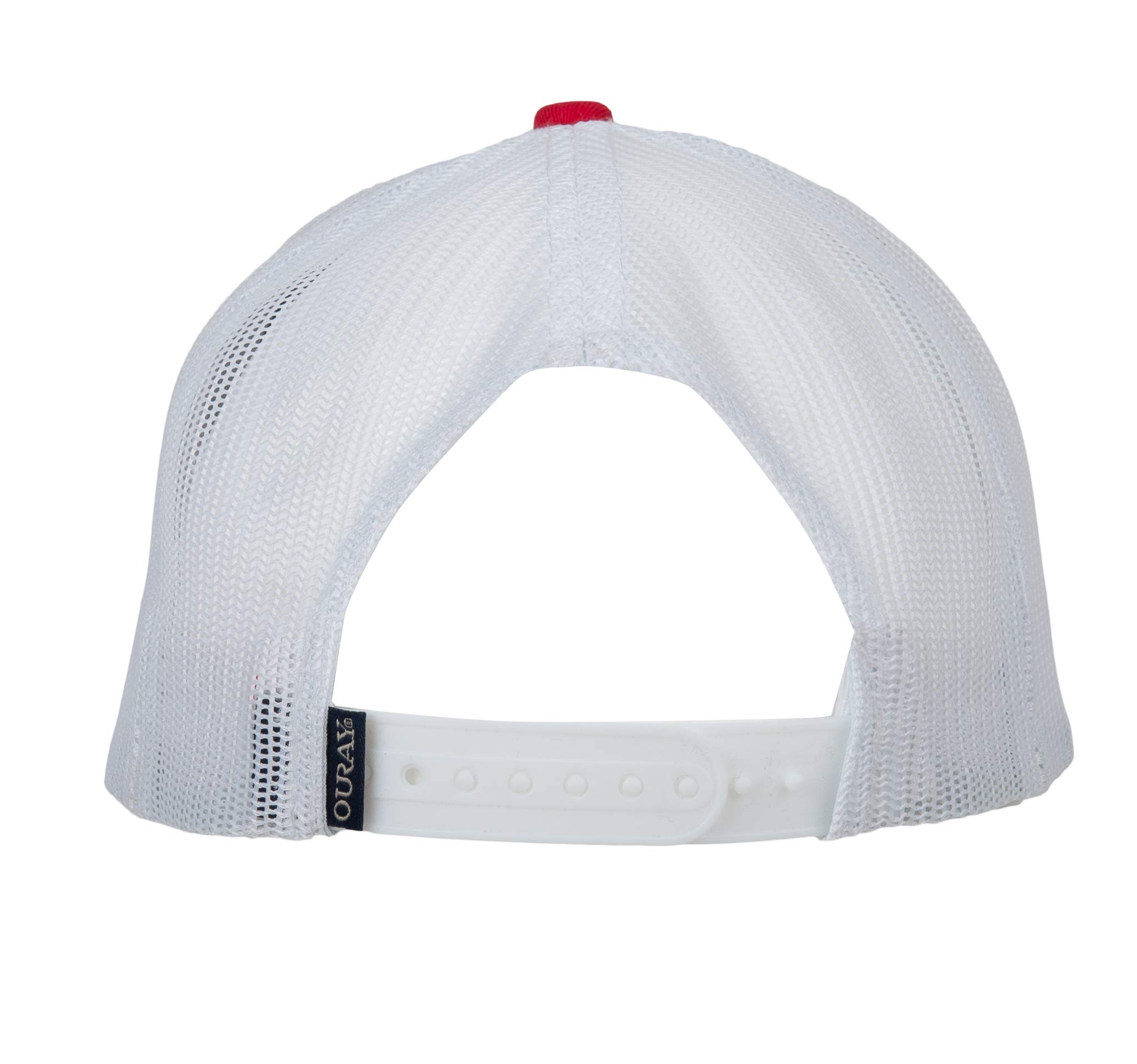 Shelby American Red Trucker Hat | Officialy Licensed Shelby® Product | One-Size Fits All | Adjustable Plastic Snap Closure
