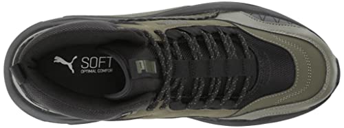 Puma Unisex X-Ray 2 Square Mid Winter Sneaker, Forest Night-Forest, 9.5 US Men