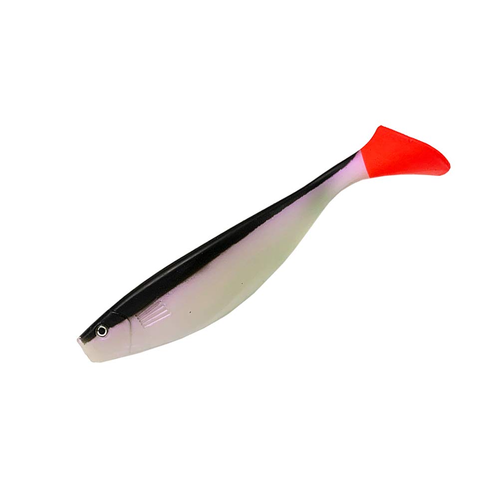 Sanhu 9" Shad Swimbait Paddle Tail 5 Colors 10 Pieces