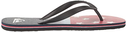 Quiksilver Men's Molokai 4th Sandal Flip-Flop, Blue 2, 10