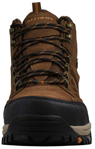 Skechers Men's Relment Pelmo Brown Chukka Boot 11.5 M US