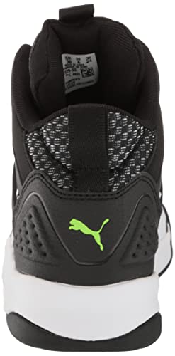 PUMA Backcourt Mid Cyber Week Black White 9.5 D (M)