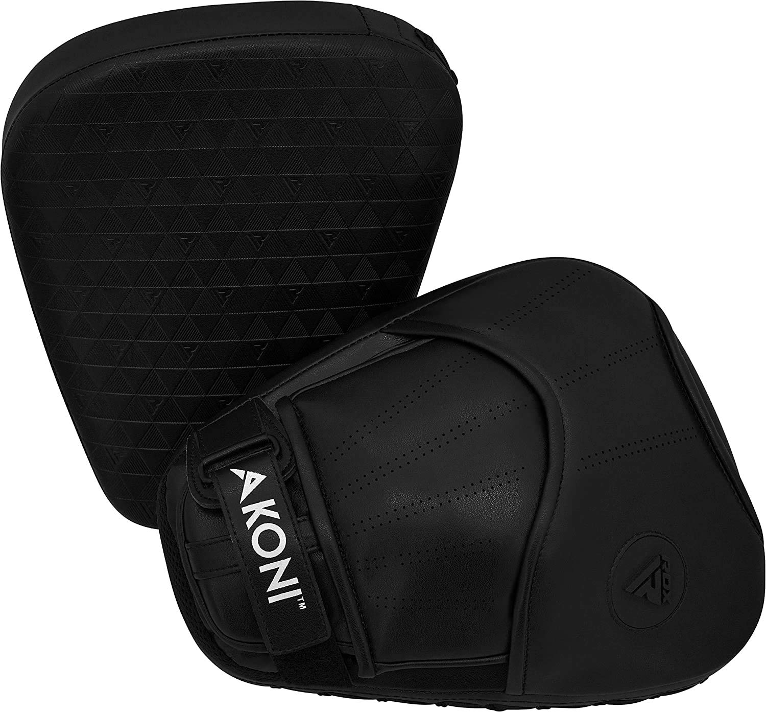 RDX Boxing Pads Focus Mitts, Curved Hook and Jab Hand Target Strike Shield, Great for MMA, Martial Arts, Muay Thai, Boxercise, Coaching, Kickboxing and Karate Training, Padded Punching