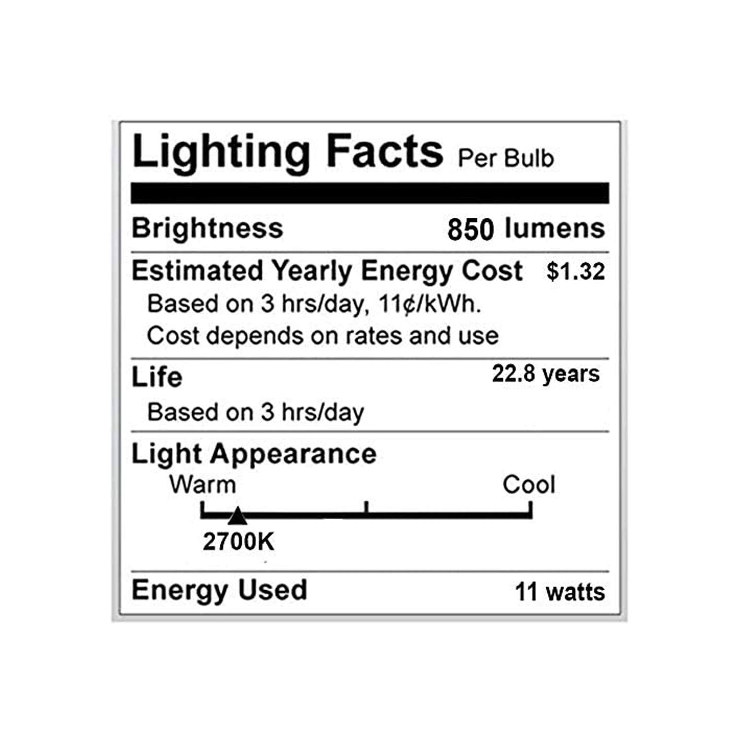 SLEEKLIGHTING LED Par 30 Long Neck,11 Watt(75 Watt Equivalent),850Lumens,Dimmable Wide Flood Bulb, Indoor/Outdoor, Recessed Lighting, Spot Light,E26,ES&UL Wet Location 4Pack (3000K)
