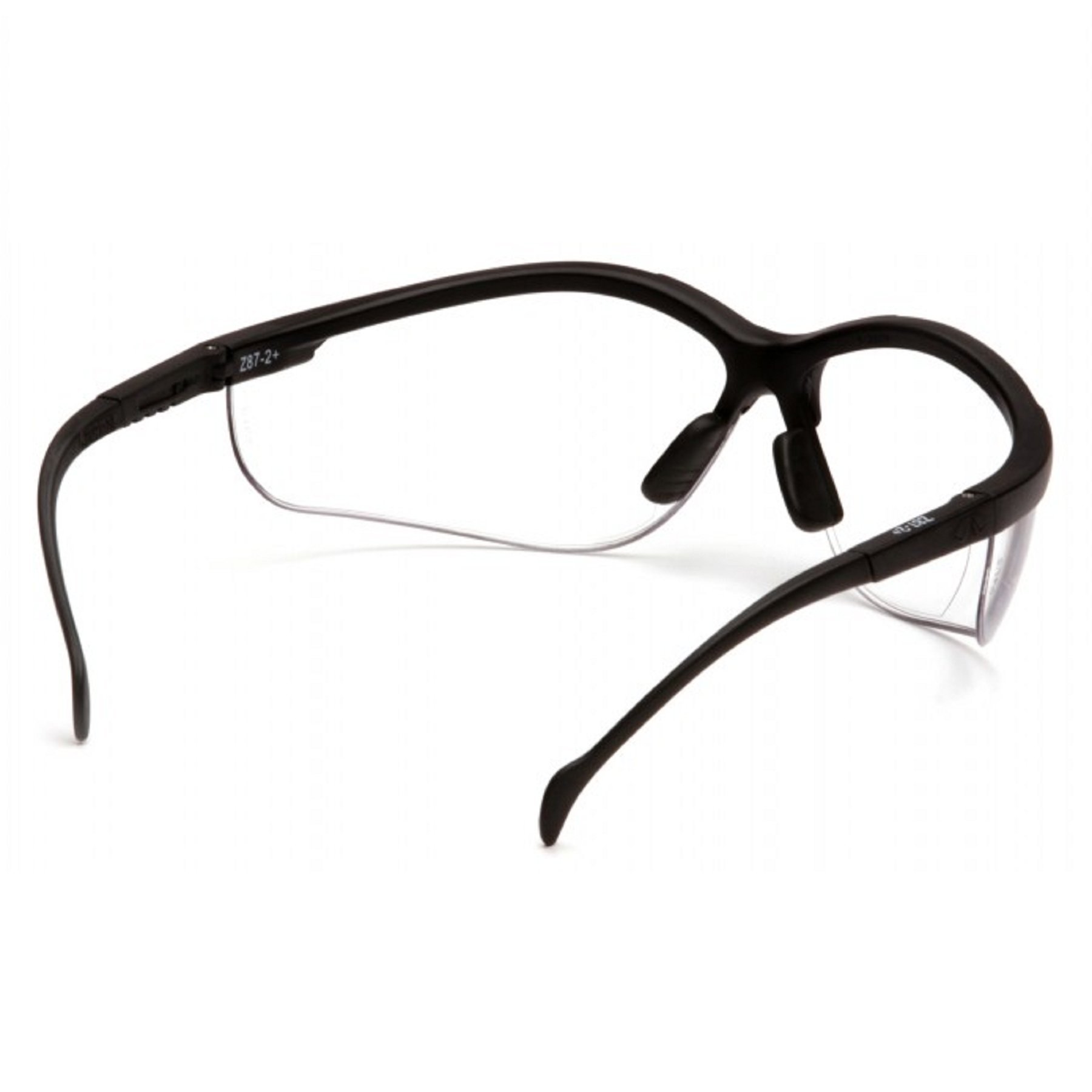 Safety Glasses,Blk/Clr,Rx1.5