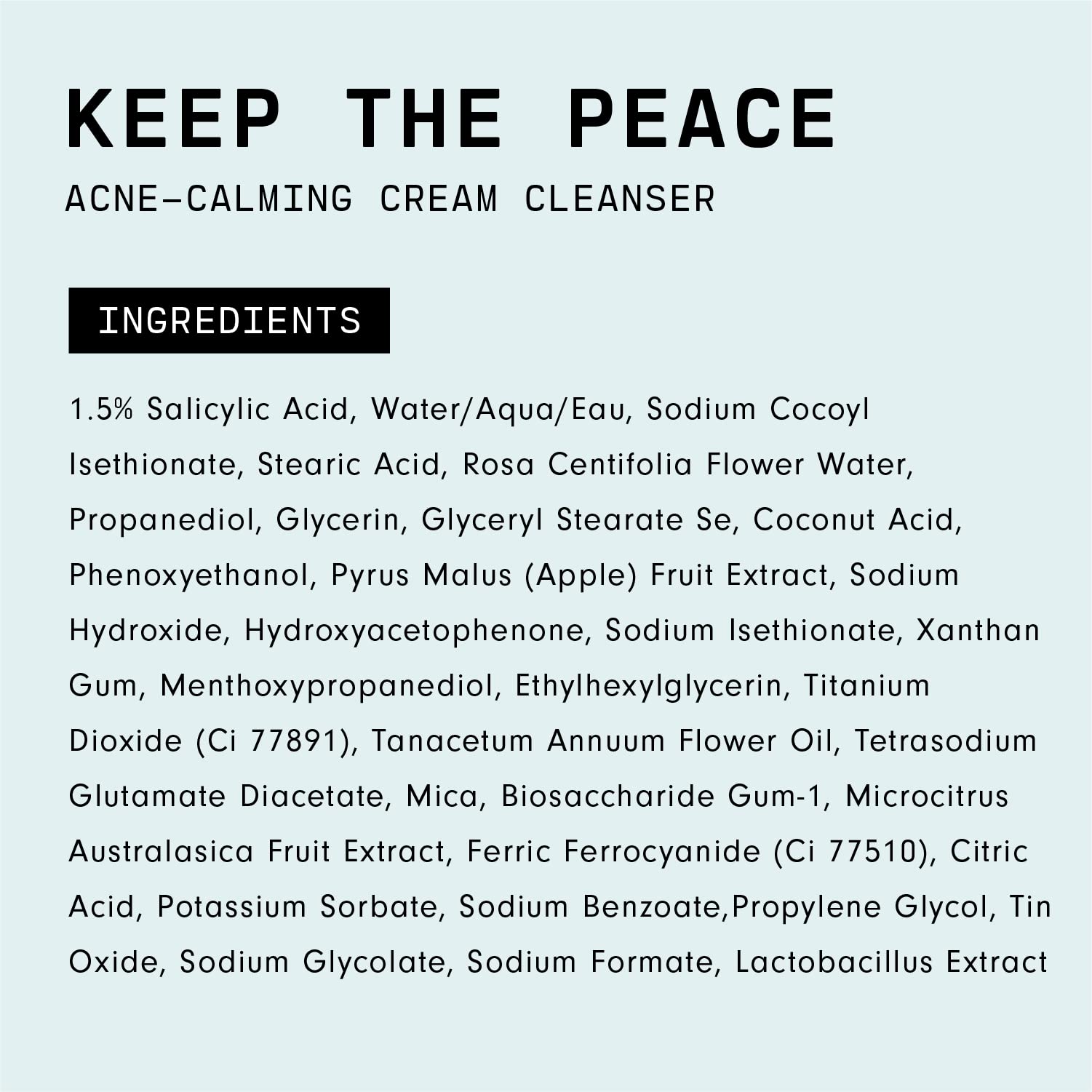 Versed Clean Slate Duo - Day Maker Microcrystal Exfoliating Cleanser, Help Clear Dead Skin Cells (3 fl oz) & Keep The Peace Acne-Calming Cream Cleanser with Salicylic Acid (4 fl oz) - Non-Toxic, Vegan