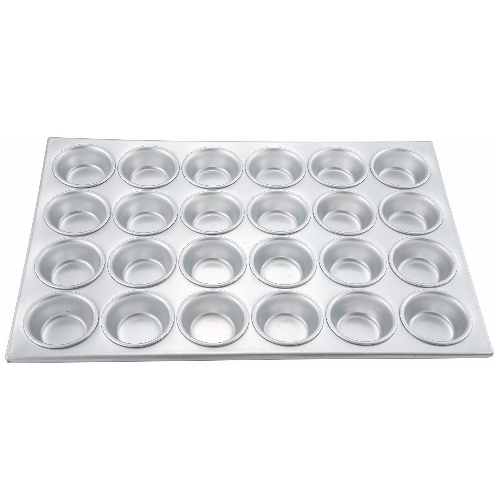 Winco 24-Cup Non-stick Muffin and Cupcake Pan, Aluminum