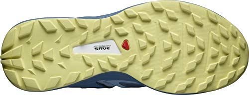Salomon Ultra W/PRO Trail Running Shoes for Women, Ashley Blue/Copen Blue/Charlock, 8