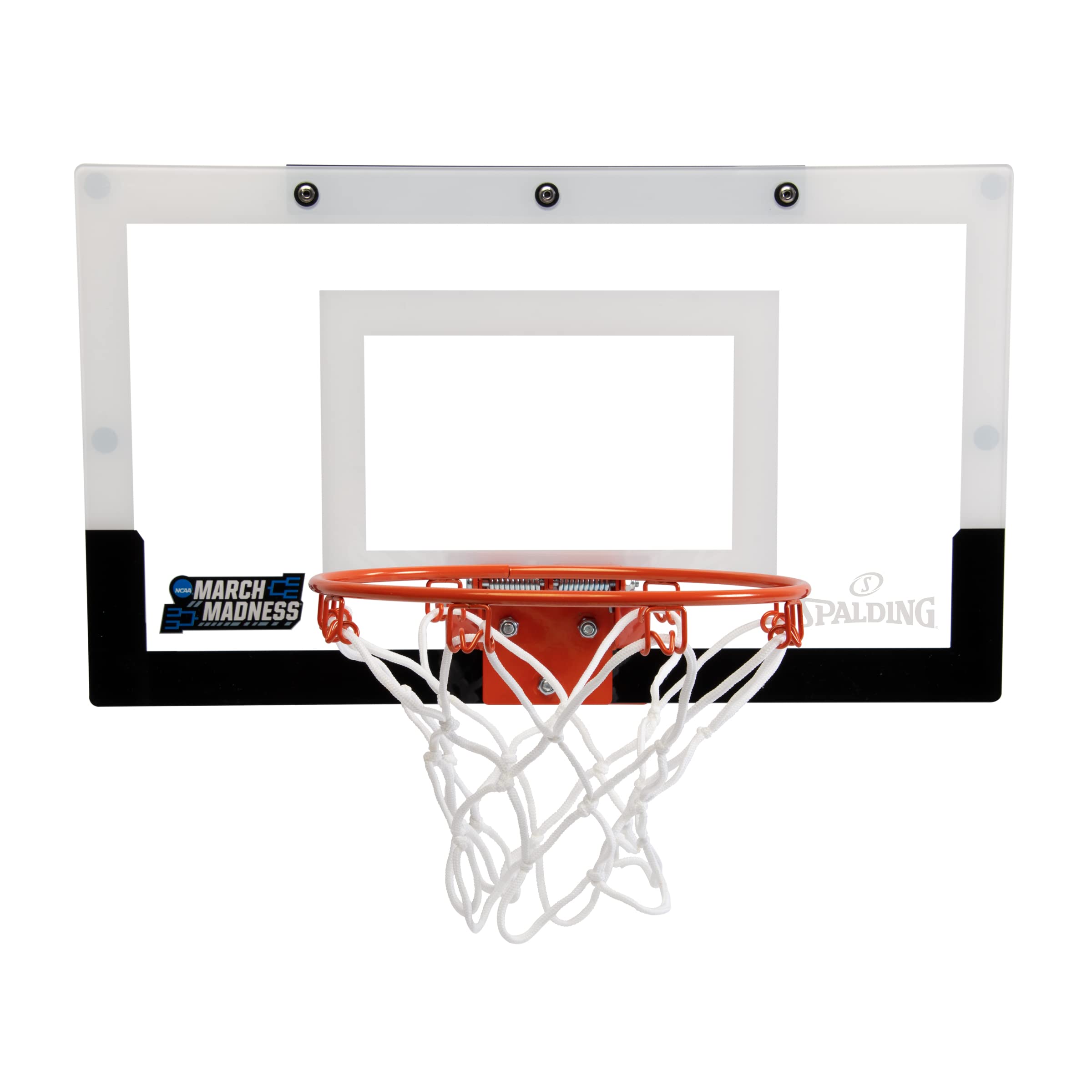 Spalding NCAA® Slam Jam® Over-The-Door Unit Mini Basketball Hoop