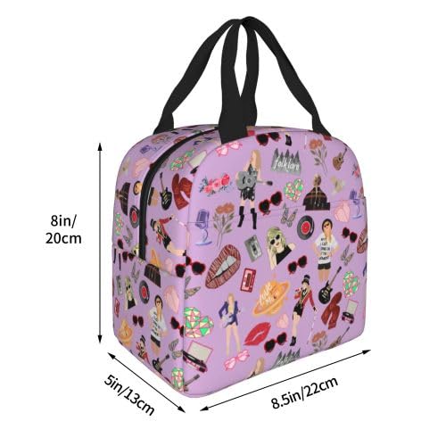 SHISHANGNX Lunch Bags Organizer Bags Reusable Cooler Tote Lunch Box