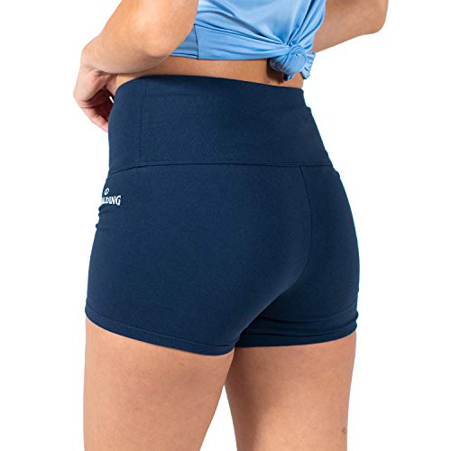 Spalding Women's Active 3 Inch Volleyball Short, Regular and Plus Size Navy Blazer