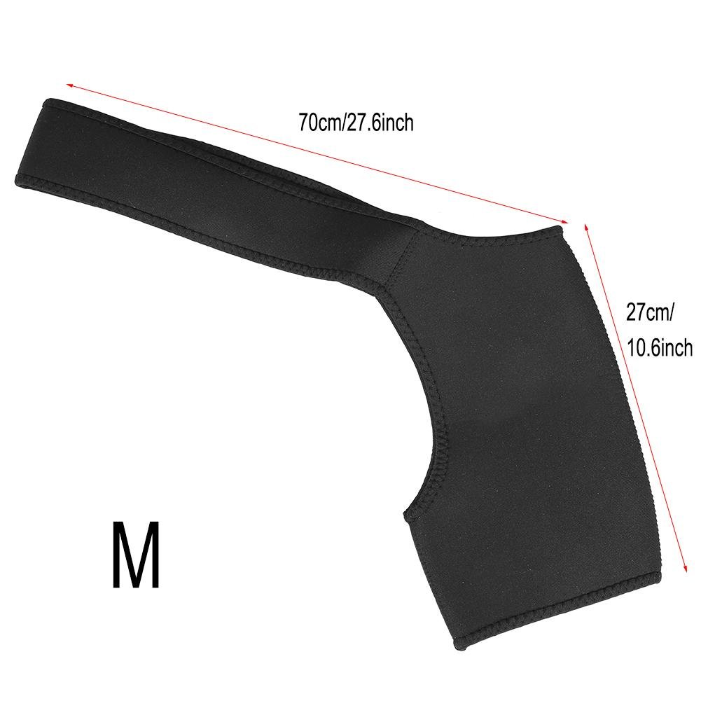 Recovery Shoulder Brace - Shoulder Stability Support Brace. Adjustable Fit Sleeve Wrap Men Women. Relief for Shoulder Injuries, Tendonitis(XL 50-55cm)
