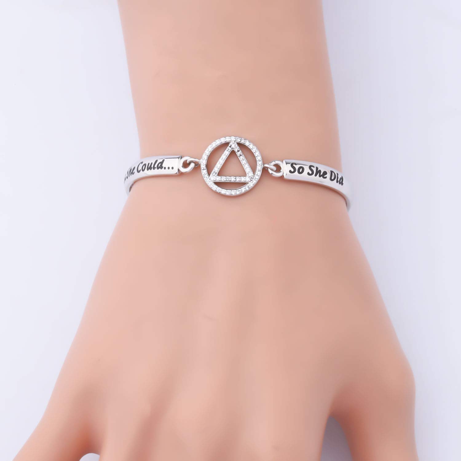 TIIMG Recovery Gift Sobriety Gift AA Gift Sober Recovery Jewelry AA Jewelry
