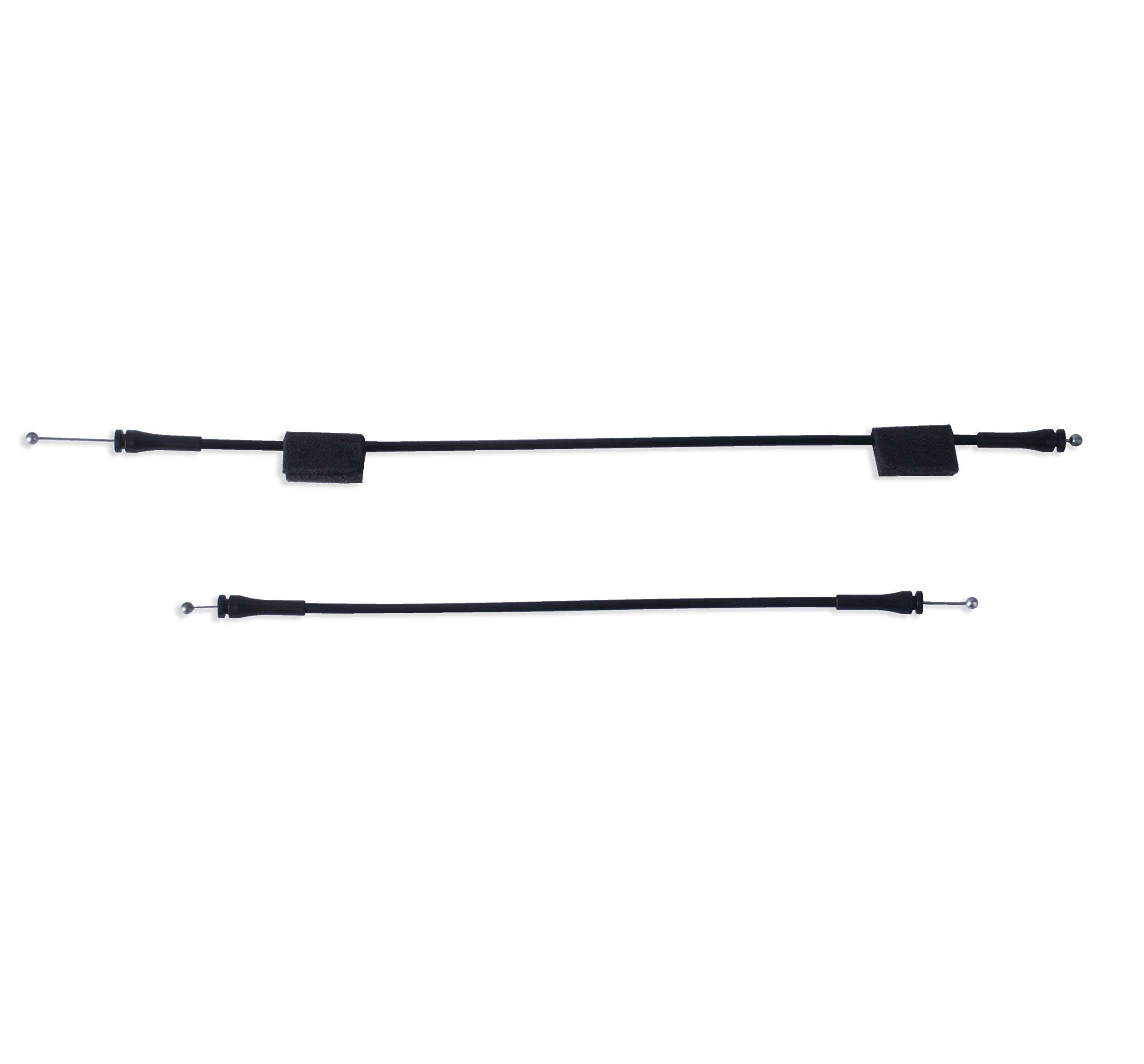 Poweka Side Door Latch Release Cable Compatible with Ford E150 E250 E350 Vans 1992-2013 Econoline Super Duty Cargo Door Right Side Hinged Cargo Door Replacement Replace 6C2Z15264A00AB 924-350
