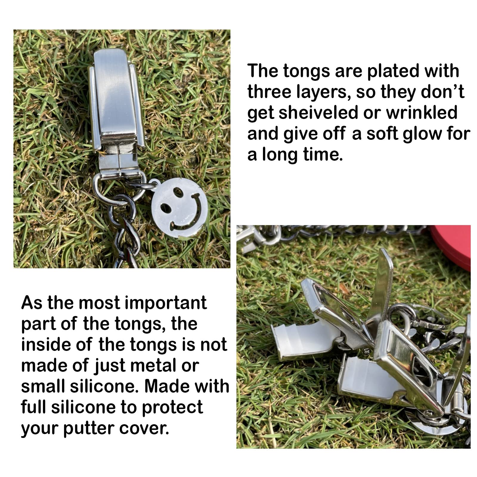 U1-Golf Tee Golf Putter Keeper, Putter Cover Holder, Golf Tee Hanger, Golf Accessories Star Shield