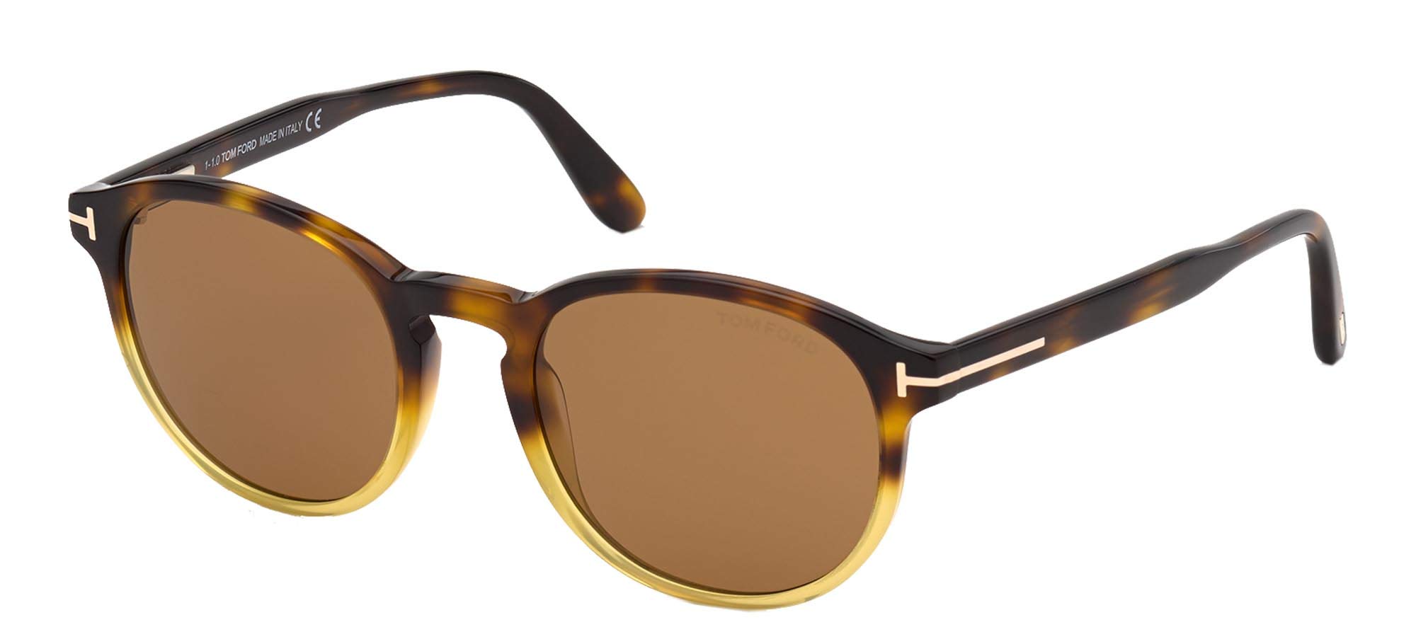 Tom Ford DANTE FT 0834 Light Havana/Brown 52/21/145 men Sunglasses