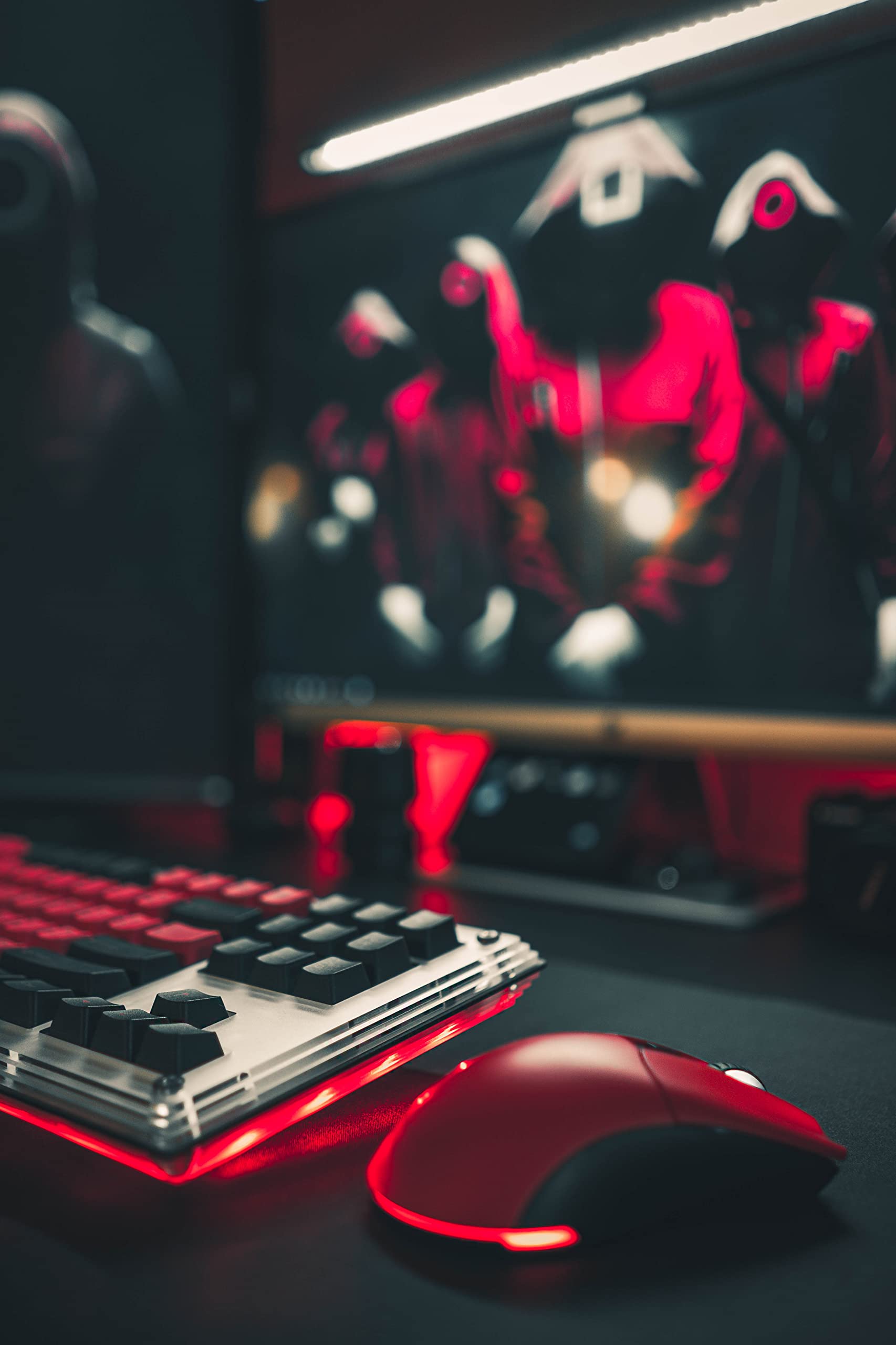 PWNAGE Ultra Custom Symm 2 RGB Gaming Mouse - Esports Flawless Professional PMW3389 Optical Sensor 16,000 DPI - Flexible Paracord Cable - 100% PTFE Skates (Honeycomb Sides, Wired, Black)