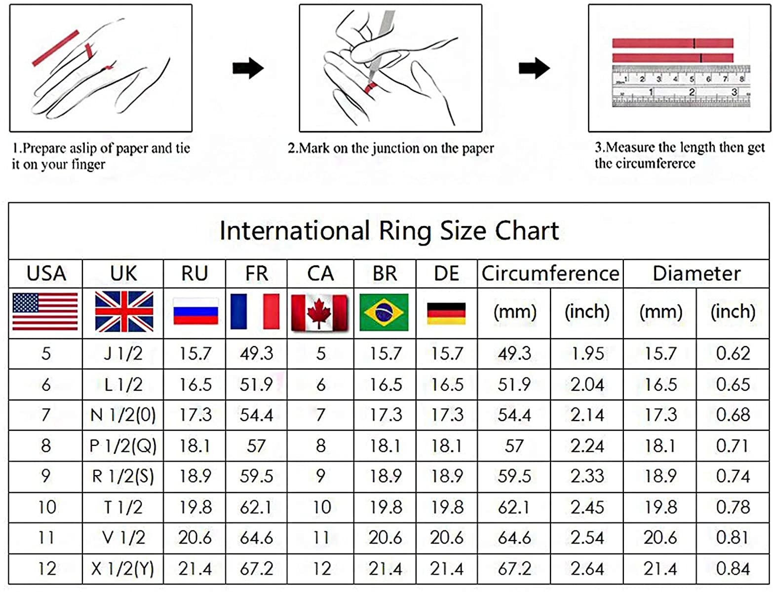 STARCHENIE Infinity Promise Ring for Her 925 Sterling Silver Engagement Wedding Band Anniversary Jewelry Size 8