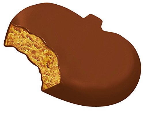 REESE'S Peanut Butter Halloween Pumpkin, Milk Chocolate Covered Peanut Butter Pumpkin Shaped Candy in Halloween Packaging, 19.2 Ounce Bag