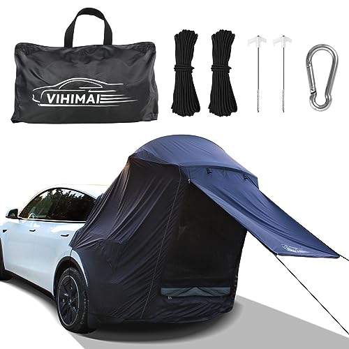 VIHIMAI Tesla Model Y Camping Tent Tailgate Shade Awning Tent for Tesla Model Y 2023 2022 2021 2020