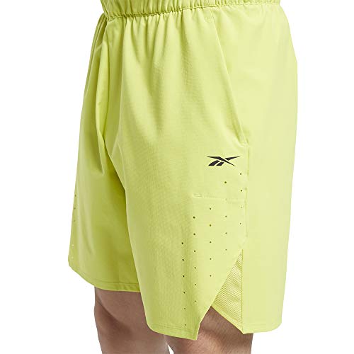 Reebok United by Fitness Epic Short, Chartreuse, M