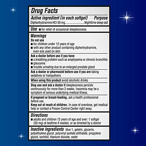 Unisom SleepGels, 32 Softgels per Box