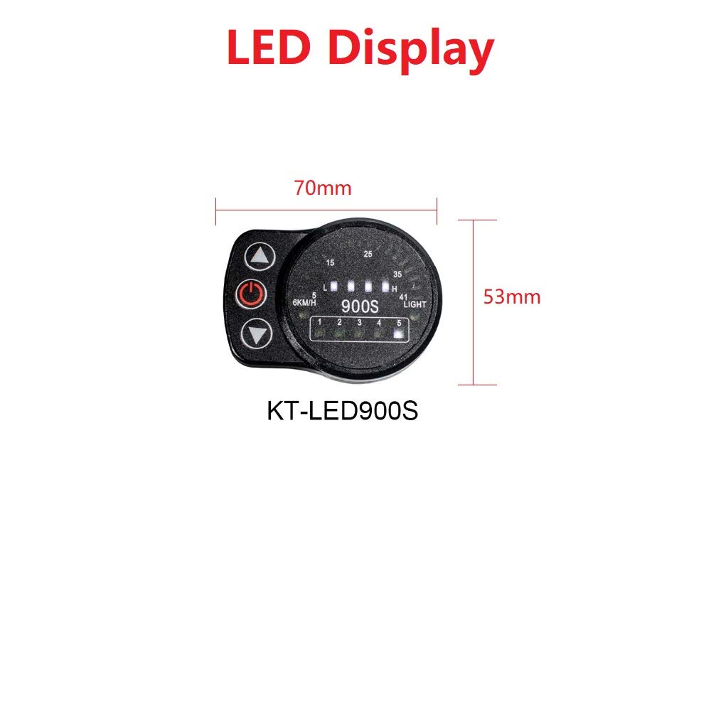 SCHUCK ebike Display, KT-LED900S Waterproof Display, Electric Scooter/Bike Accessories
