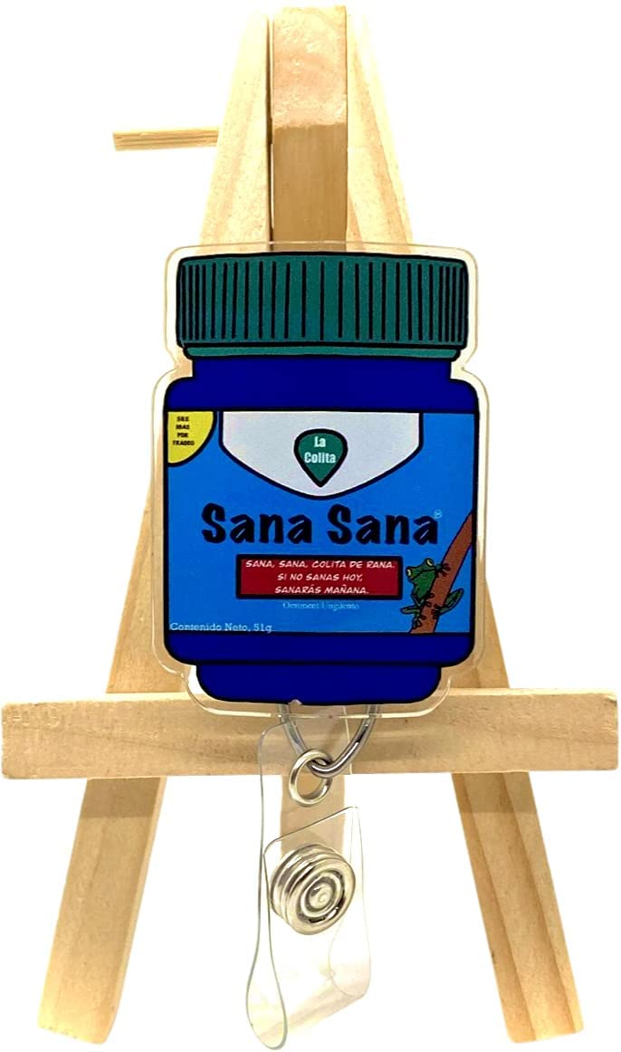 Sana Sana Colita De Rana, Hispanic Badge Reel, Nurse Badge Reel