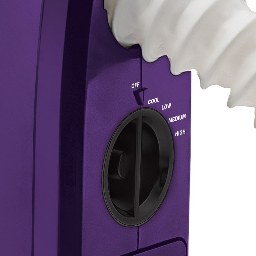 REVLON Ionic Soft Bonnet Hair Dryer, Purple/White, 1 Count