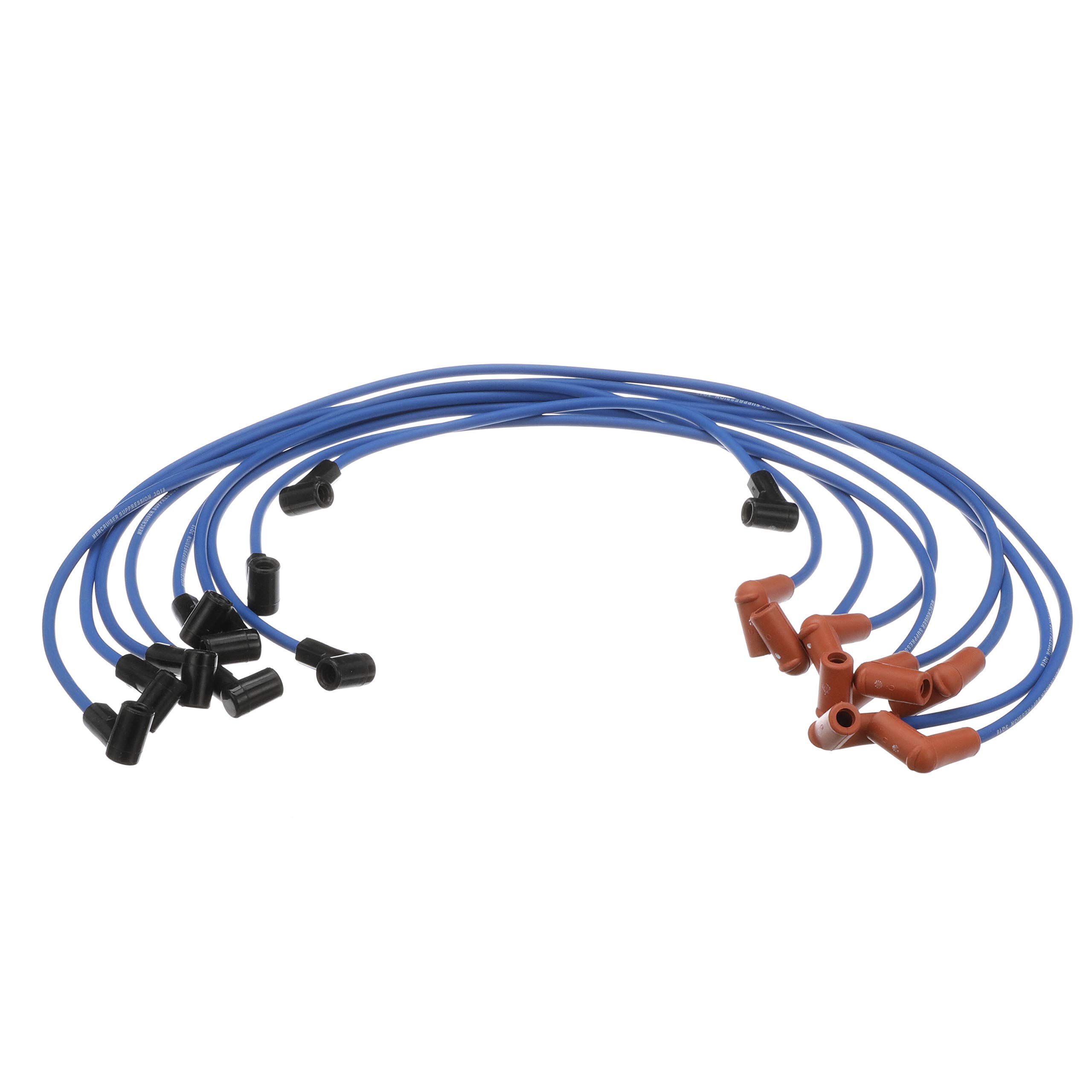 Quicksilver 847701Q17 Blue Wire Spark Plug Wire Kit