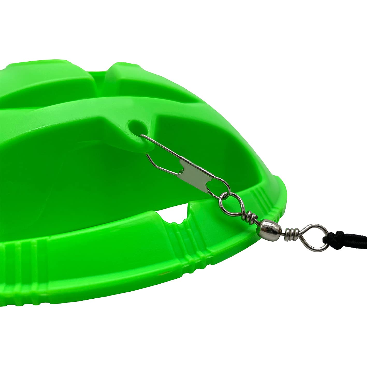 TaktZeit Tennis Trainer Rebound Baseboard Self Tennis Training Equipment Tennis Practice Rebounder with 2 String Tennis Balls (Flash Green)