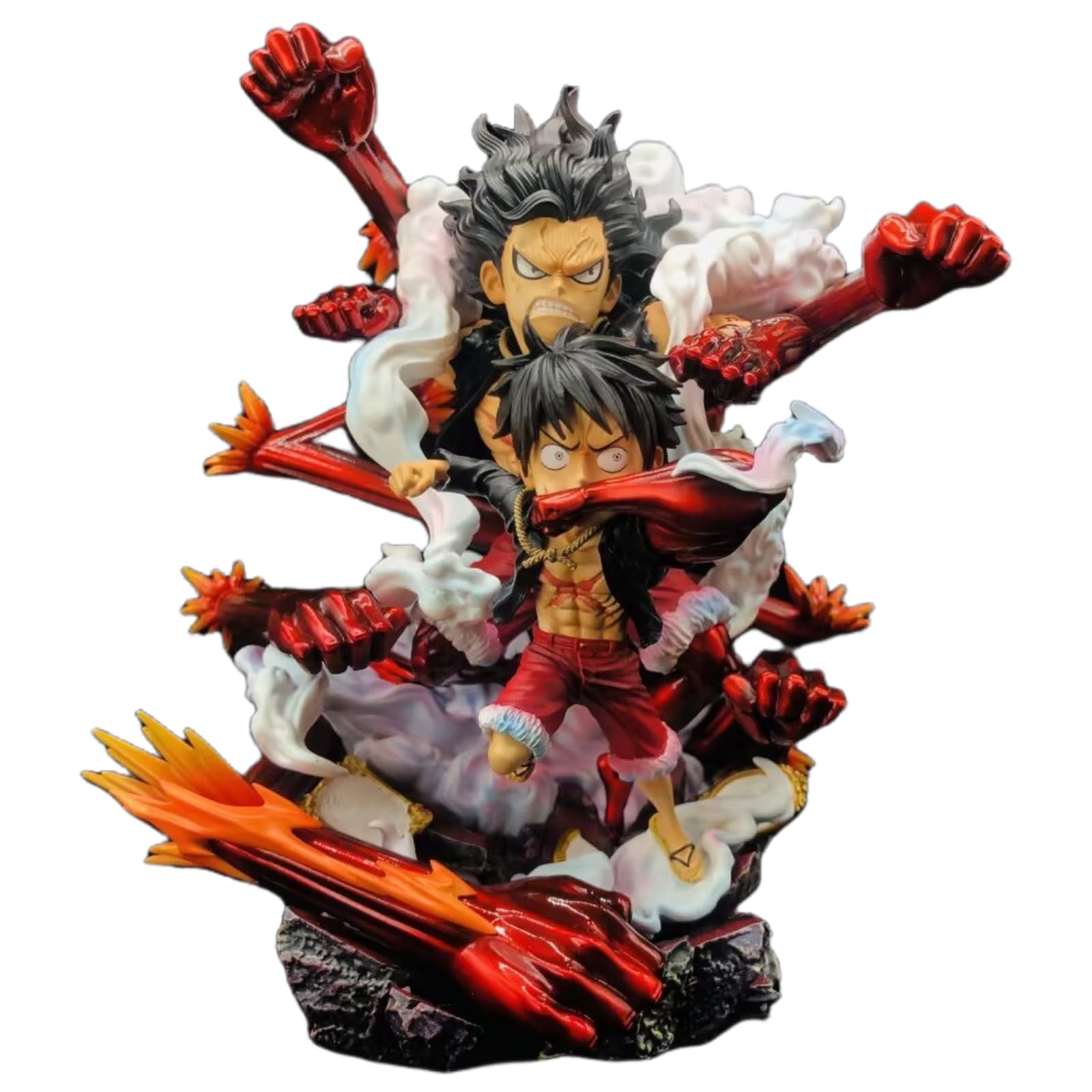 Qekazciet Action Figure The Snake Man Luffy Collectible Model Toy Statue Decoration Ornaments Gift 16cm