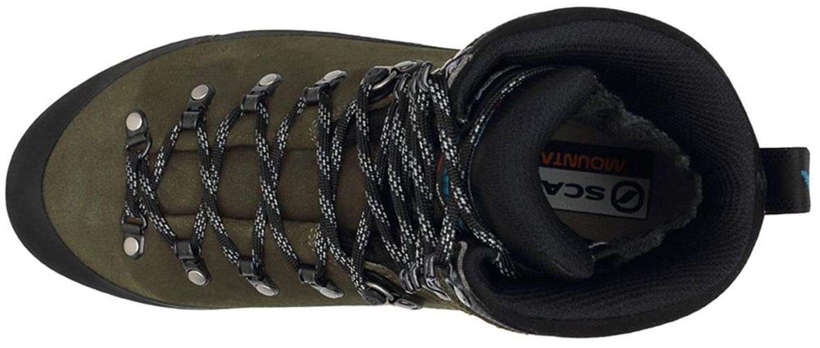 SCARPA Grand Dru GTX Waterproof Gore-Tex Hiking Boots for Mountaineering and Backpacking - Forest - 8-8.5