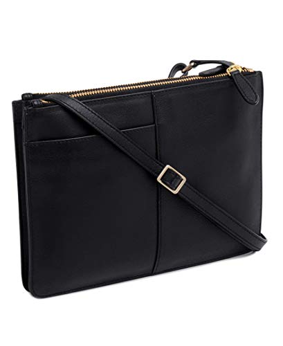 RADLEY London Womens Pockets Multi-Compartment Leather Crossbody Medium Black