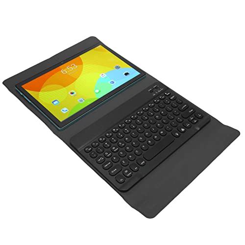 SHYEKYO 10.1 Inch Tablet, Tablet PC 5G WiFi US Plug 100-240V Support FM GPS Support 4G LTE 1920x1200 IPS 12GB RAM 256GB ROM to Watch for Android 11.0 (Green)