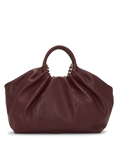 Vince Camuto Womens Yorqe Tote, Cranberry, One Size US