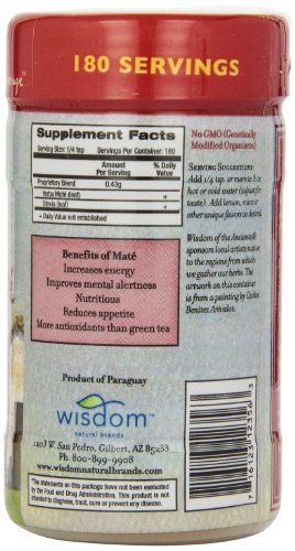 Wisdom of the Ancients Yerba Mate Royale Tea, Instant, 2.82 Ounce