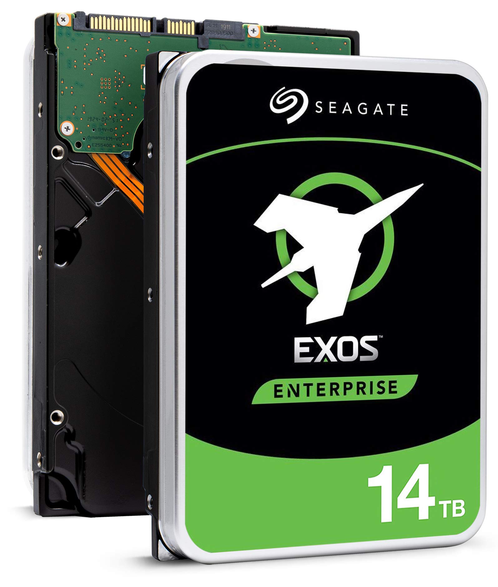 Seagate Exos X16 14TB 7200 RPM SATA 6Gb/s 256MB Cache 3.5-Inch Internal Data Center HDD Enterprise Hard Drive (ST14000NM001G) (Renewed)