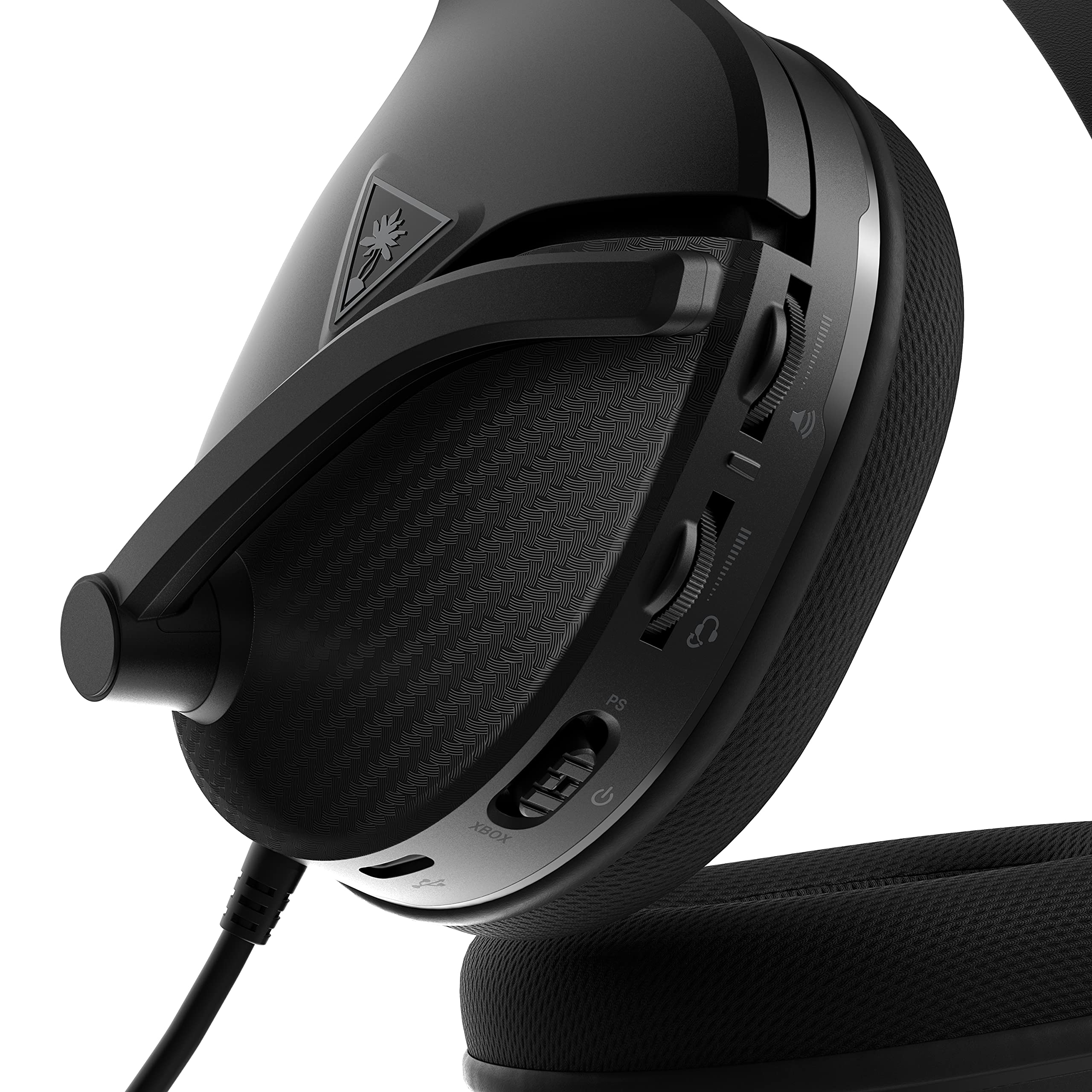Turtle Beach Recon 200 Gen 2 Powered Gaming Headset for Xbox Series X, Xbox Series S, & Xbox One, PlayStation 5, PS4, Nintendo Switch, Mobile, & PC with 3.5mm connection - Black (Renewed)